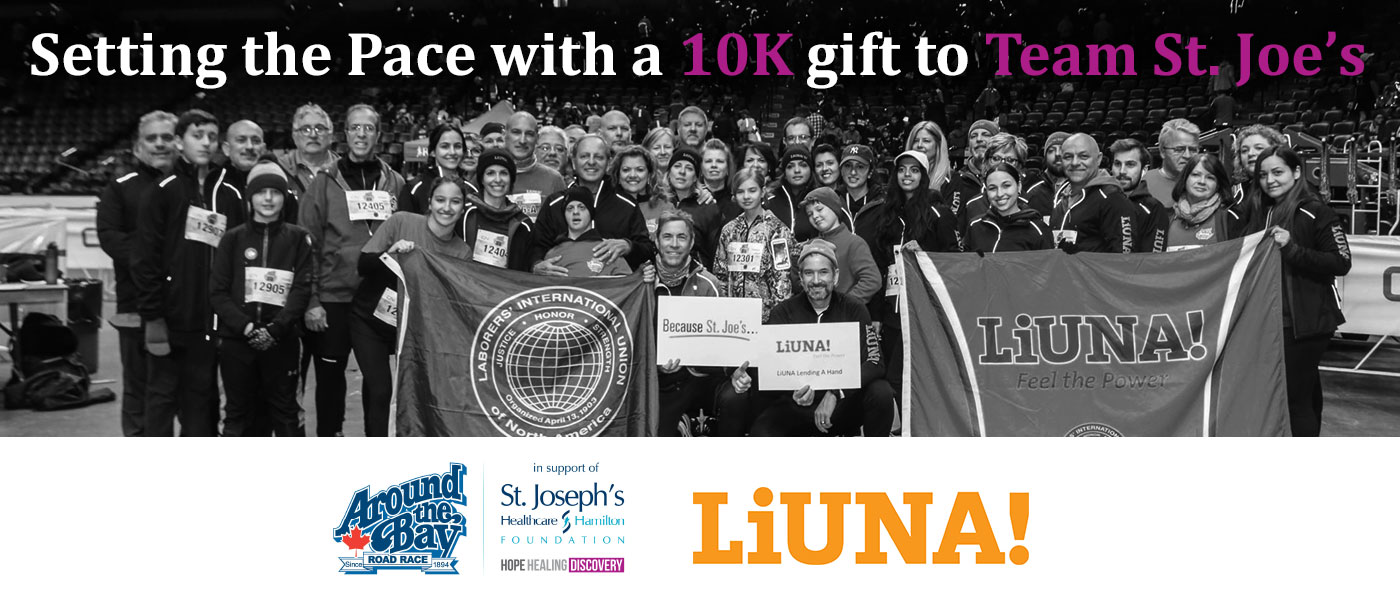 LiUNA ATB Banner - St. Joseph's Healthcare Foundation